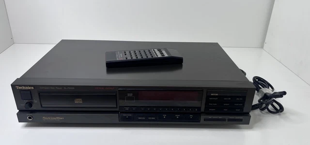 VINTAGE TECHNICS SL-P222A CD Compact Disc Audio Player Music Deck Hi-Fi ...