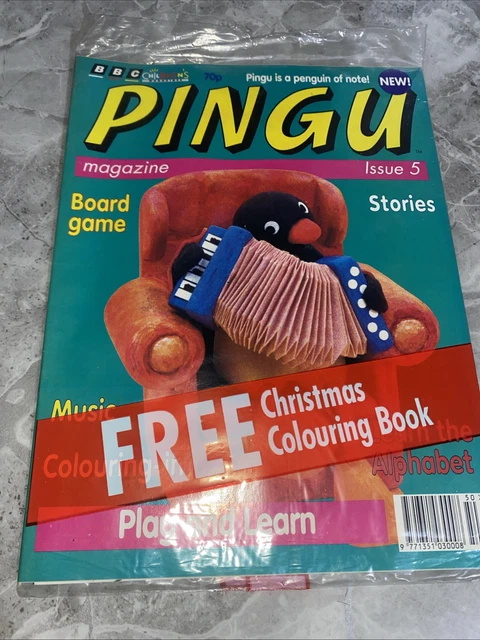 PINGU MAGAZINE ISSUE 5 SEALED BBC Children's Magazines - Vintage 90's £ ...