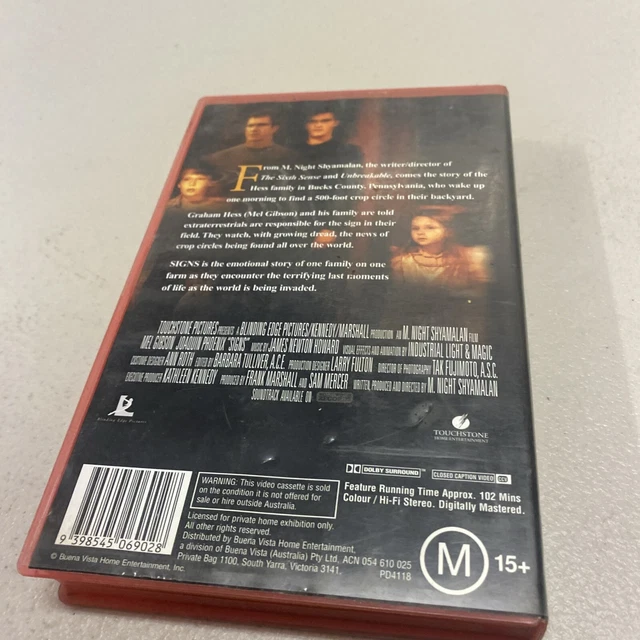 SIGNS ON VHS Ex Rental Big box EUR 20,86 - PicClick FR