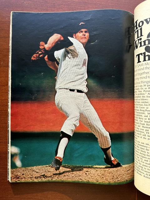 MAI 1971 SPORT Magazine Sénateurs : Ted Williams / Curt Flood / Denny ...