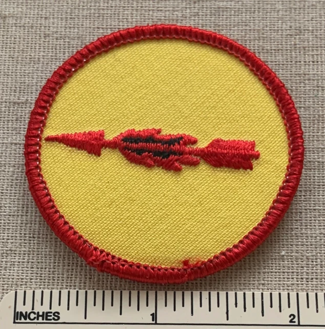 1970S-80S FLAMING ARROW PATROL Boy Scout Uniform PATCH Unit BSA Badge ...