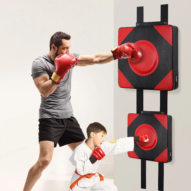 BOXING MATS WALL Sandbag Boxing Punch Target Adjustable Height for ...