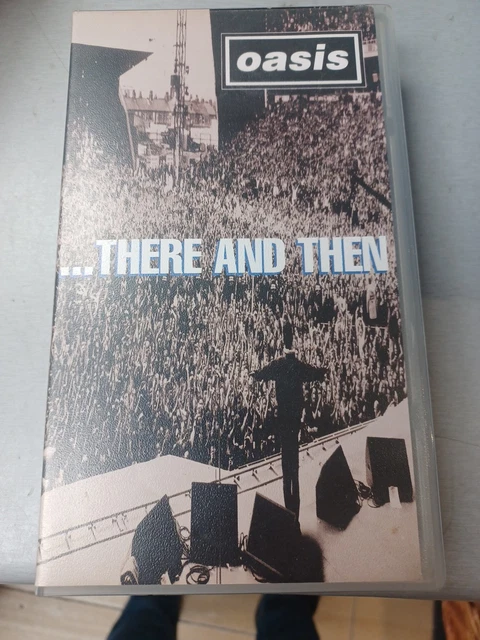 OASIS THERE AND Then VHS Video 17 Tracks Earls Court & Maine Road 1996 ...