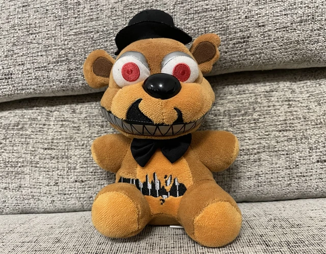 FUNKO FIVE NIGHTS At Freddy’s Nightmare Freddy Plush Toy Fnaf Rare 2016 ...