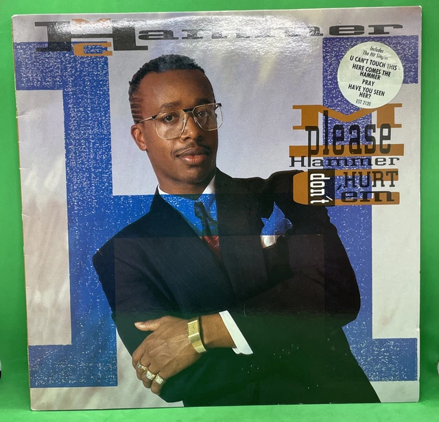MC HAMMER PLEASE Hammer Don't Hurt Em RARE Vinyl LP VGC 12" album EUR ...