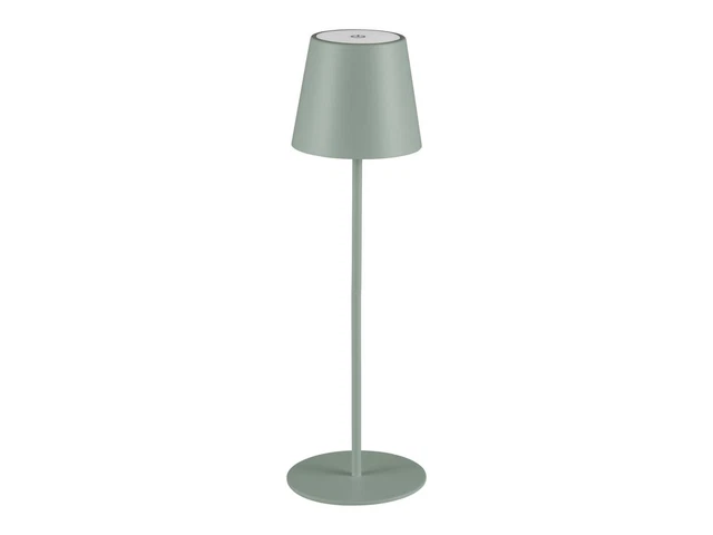 LIVARNO HOME LED-AKKU-TISCHLEUCHTE, mit USB und Touchdimmer, menthol ...