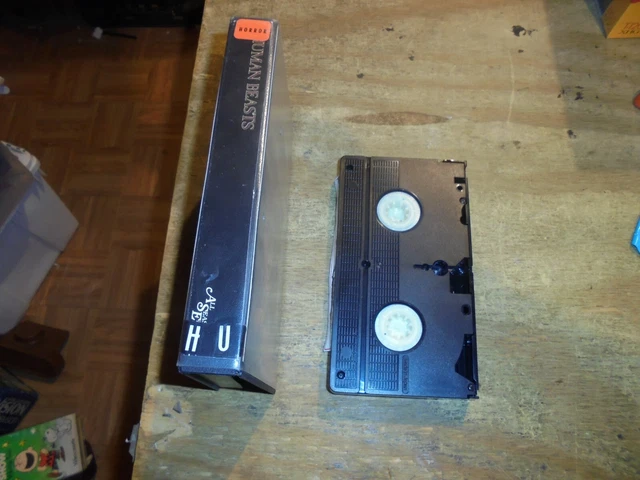 HUMAN BEASTS VHS Horror Cannibal Killers Paul Naschy ALL SEASONS tested ...