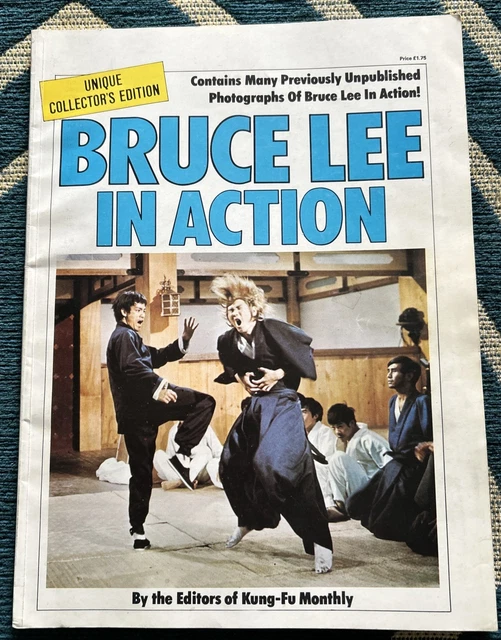 BRUCE LEE BRUCE Lee in action ~ 1977 MAGAZINE! £10.77 - PicClick UK
