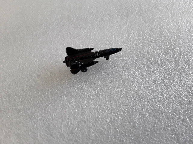 MICRO MACHINES Avion SR-71 Blackbird Mini fighter jet plane Galoob BOCS ...