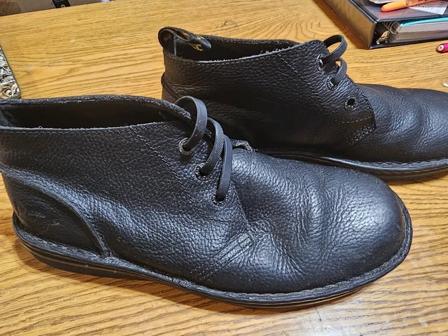 DOC MARTENS CHUKKA Boots Black Leather Sussex Shoes Men's Size 11 £80. ...