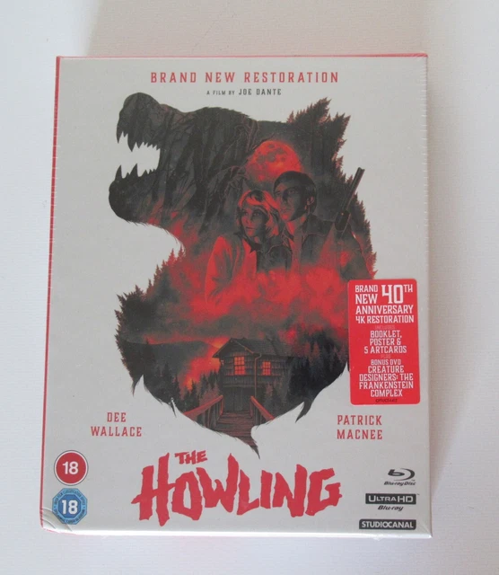 THE HOWLING (40TH Anniversary Restoration) [4K UHD]-Collector's Edition - DAMAGE £29.99 ...