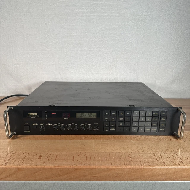 YAMAHA REV7 (REV-7) Digital Reverberator Reverb Effects Processor $139. ...
