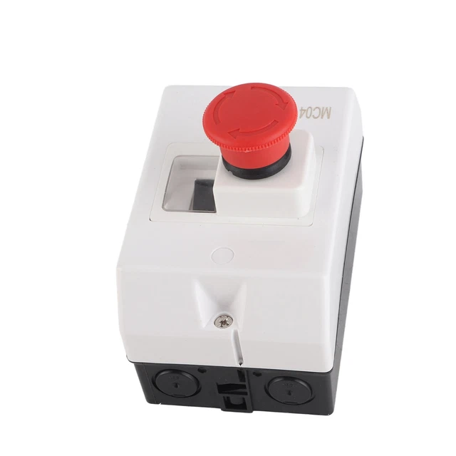 MOTOR PROTECTION CIRCUIT Breaker Switch With Emergency Stop 230/240V ...