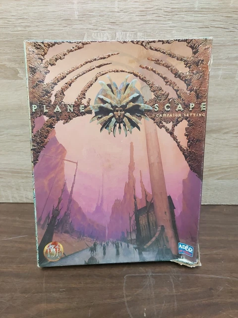 PLANESCAPE CAMPAIGN SETTING 1994 Dungeons & Dragons Boxed Set. 70 ...