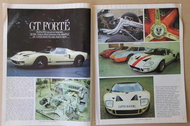 ORIGINAL CSC MAGAZINE article: FORD GT40 £5.00 - PicClick UK