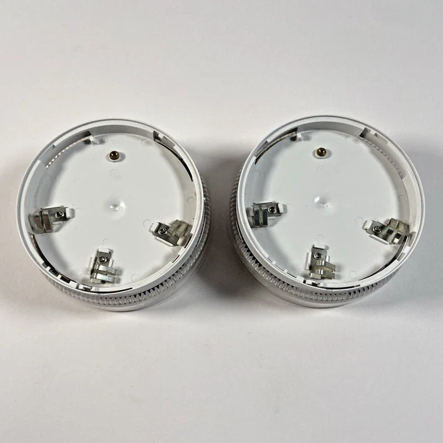 2 X NOTIFIER ABSB32/PW/C-I Addressable Base Sounder Beacon £19.95 ...