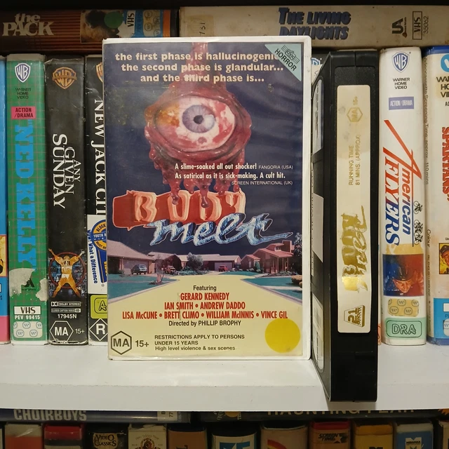 1993 BODY MELT- 21st Century Vhs Big Box Ex Rental Australian Cult ...
