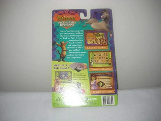 DVD GAME SHREK Pick a Pair $44.99 - PicClick CA