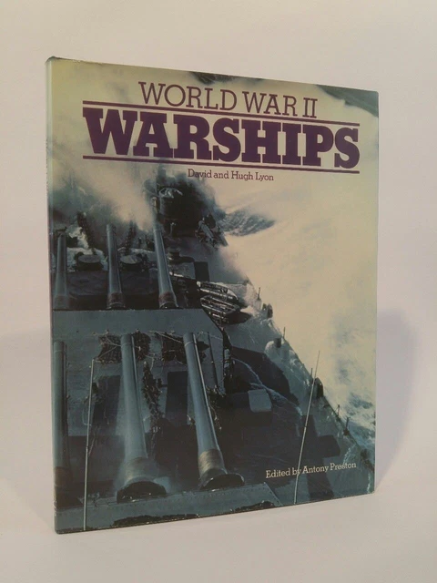 DAVID AND HUGH LYON World War II Warships 1976 HC Book £15.35 - PicClick UK