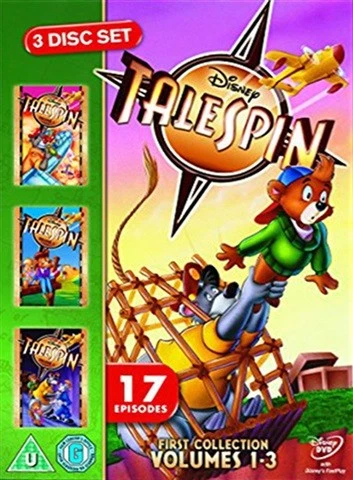 TALESPIN - VOLUME 1-3 (U) DVD Brand New UK Release Genuine Fast Region ...