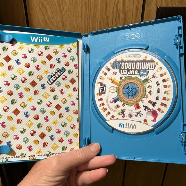 NEW SUPER MARIO Bros. U (Nintendo Wii U, 2012) Complete with Manual CIB ...