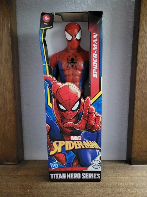 MARVEL SPIDER-MAN TITAN Hero Series Spider-Man 12-Inch-Scale Super Hero ...