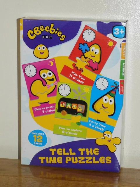 CBEEBIES TELL THE Time Puzzles - BRAND NEW £3.99 - PicClick UK