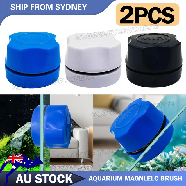 MAGNETIC CLEAN BRUSH Aquarium Fish Tank Glass Algae Scraper Cleaner ...
