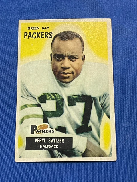 CT03) 1955 BOWMAN #35 TRÈSL SWITZER Green Bay Packers excellent état/ex ...