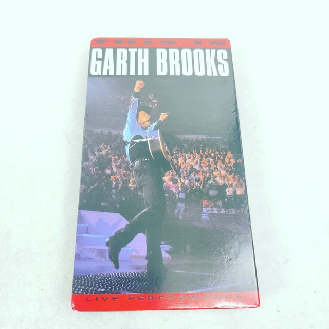 THIS IS GARTH Brooks by Garth Brooks (VHS, 1992, Country Music, Live) £ ...