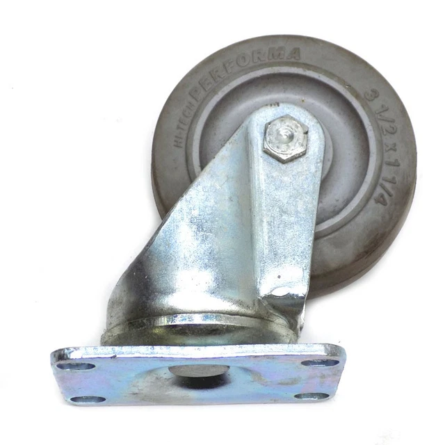 (4) COLSON PERFORMA 3.50" x 1.25" Industrial Steel Heavy-Duty Swivel ...