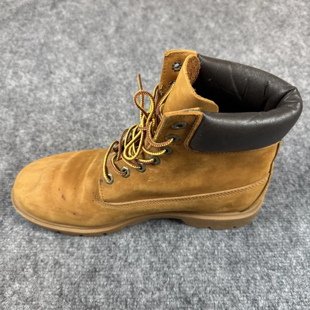 TIMBERLAND MEN'S LACE-UP 6” Premium Waterproof Work Boots Size 9.5 ...