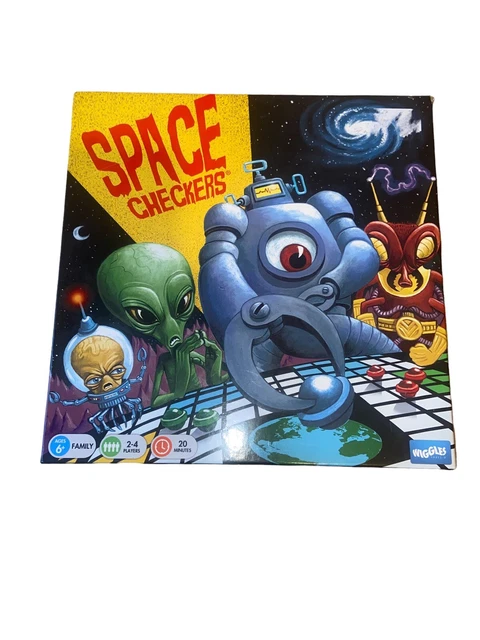 SPACE CHECKERS FAMILY Board Game Complete & In Excellent Condition £5. ...