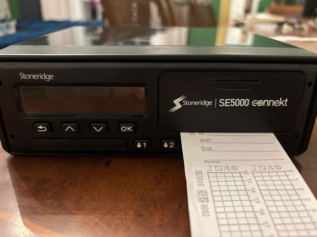 STONERIDGE SE5000 CONNEKT Tachograph with DSRC Module, M1N1 adapter & T ...