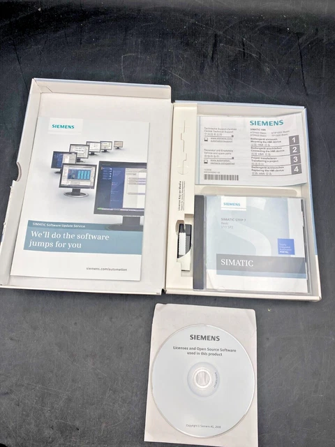 SIEMENS SOFTWARE SIMATIC Step 7 Basic V11 Sp2 Se Incl Up 2 6Es7822-0Aa01-0Ya0 EUR 129,90 ...