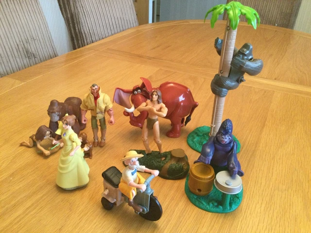 MCDONALD’S HAPPY MEAL - Tarzan 1999 Toys Rare Complete Set £11.12 ...