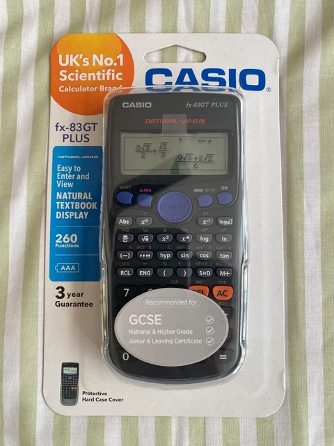 CASIO FX-83GT PLUS Scientific Calculator GCSE Exam Approved £16.32 - PicClick UK