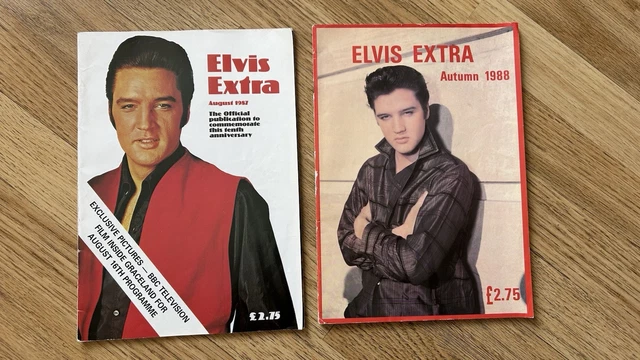 TWO ELVIS PRESLEY Elvis Extra Magazines, Very Rare £10.77 - PicClick UK