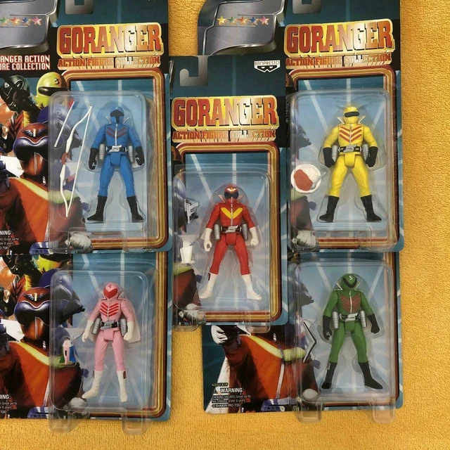 POWER RANGERS HIMITSU Sentai Gorenger GP Figure 5p Set BANDAI Japan ...