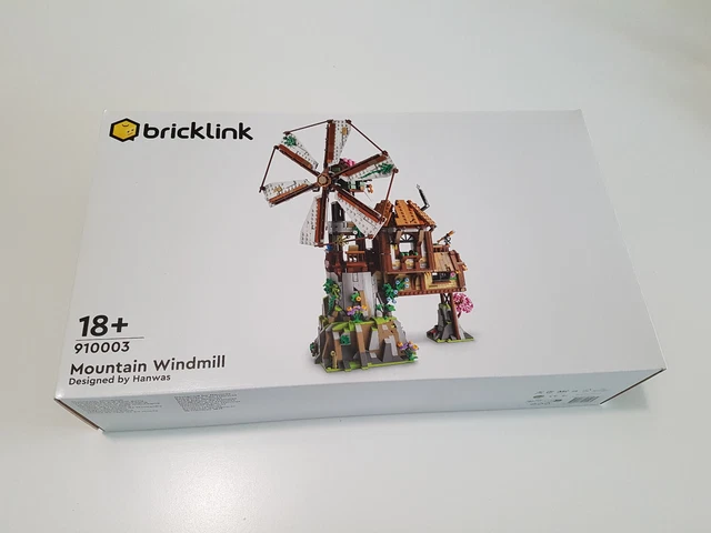 LEGO 910003 BRICKLINK Designer Program Mountain Windmill MISB castle ...