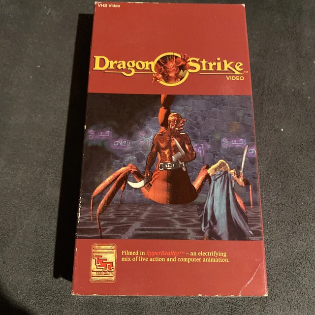 DRAGON STRIKE 1993 Board Game Replacement VHS Video Cassette EUR 8,33 ...