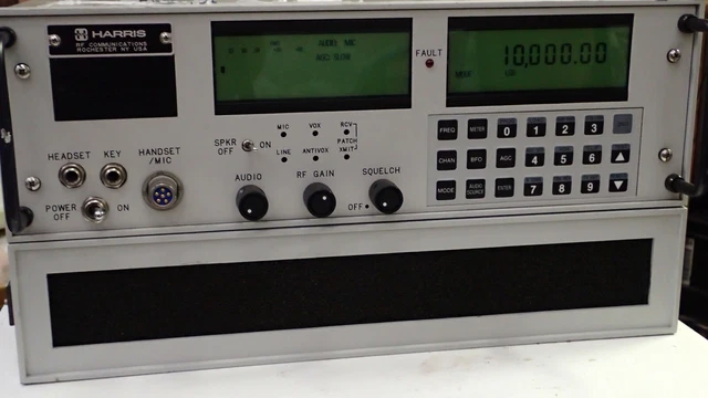 HARRIS RF-350K RT-1446/URC TRANSCEIVER 100W OUTPUT 1.6-30MHz TESTED ...