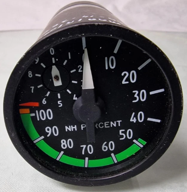 RAF AIRCRAFT LYNX Helicopter Tachometer Indicator Aviation Art Upcycle ...