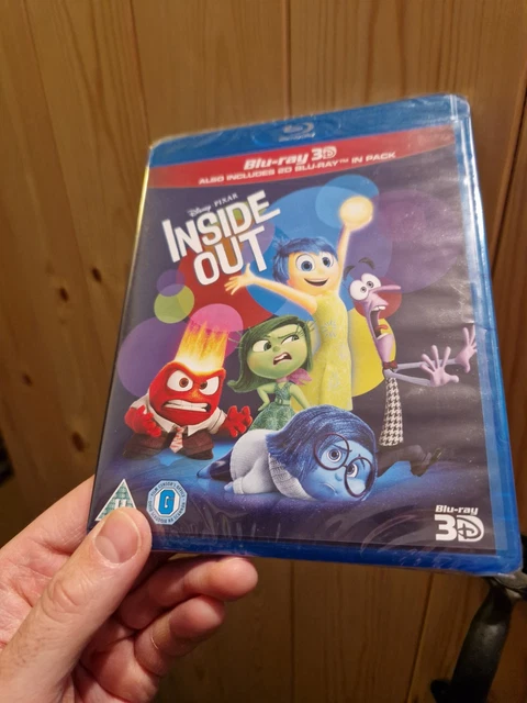 INSIDE OUT BLU-RAY 3D. New Sealed. Region Free. £8.11 - PicClick UK