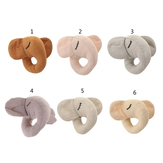 BABY HAND BELLS Rattles Soft Plush Shaking Toys Newborn Early ...