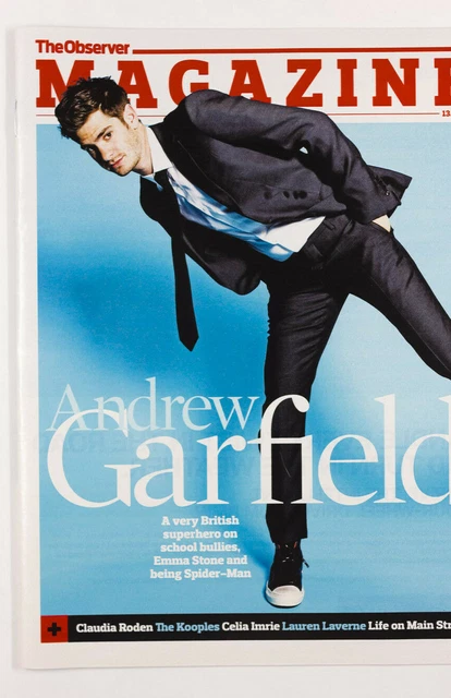 ANDREW GARFIELD CELIA IMRIE CLAUDIA RODEN LAUREN LAVERNE Observer ...