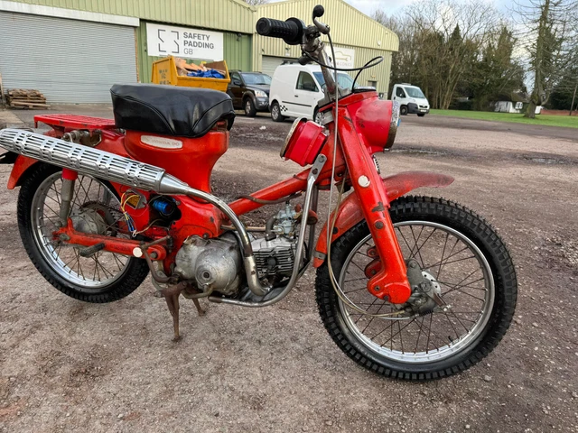 1966 HONDA CT90 Trail 90 Running Project Cub C90 Ct110 Step Thru Nova £ ...