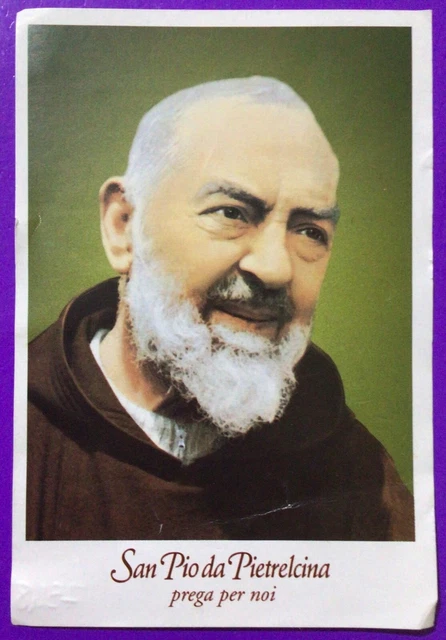 SANTINO HOLY CARD, San Pio Da Pietrelcina - Réf. 7548 EUR 11,79 ...