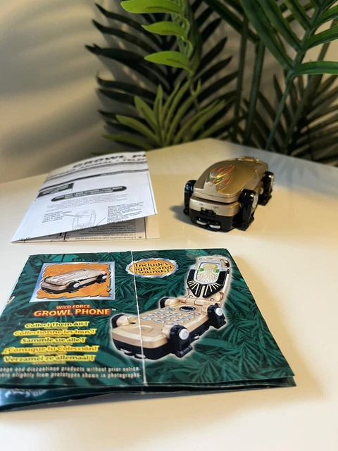 BANDAI POWER RANGERS Wild Force Growl Phone Morpher - See Description £ ...