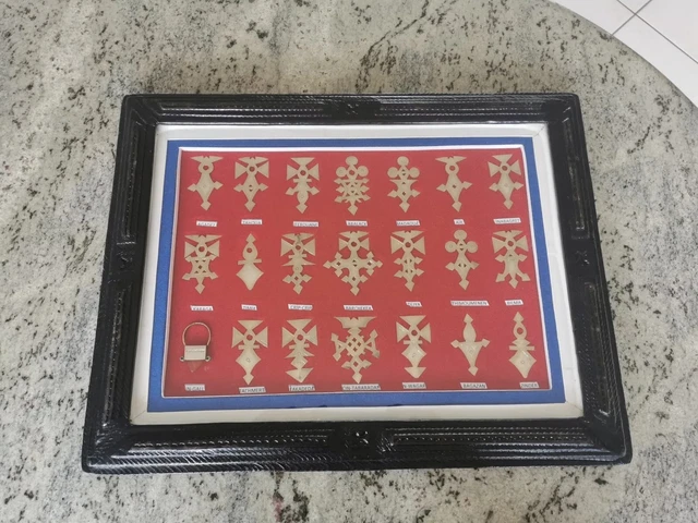 TABLEAU - ARTISANNAT du Niger- Afrique de l’ouest- croix du niger ...